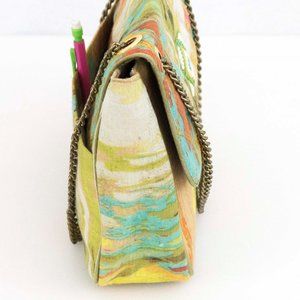 Randi & Will Collection | Bags | Handbag Linen Printed Material With ...